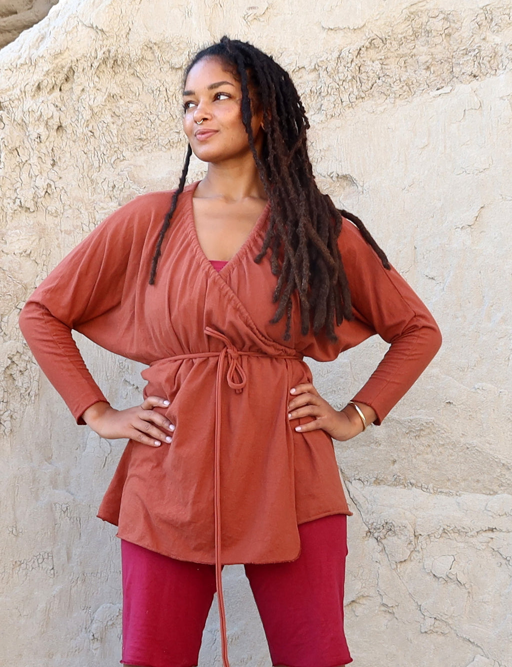 Drawstring Wrap Migration Tunic – Gaia Conceptions