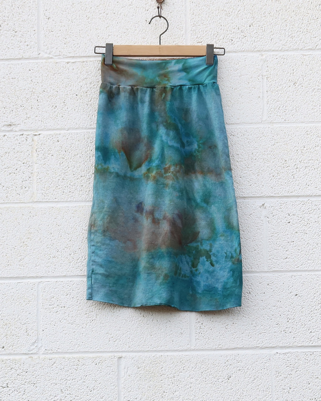 OOAK - Pencil Below Knee Skirt / S / Med Hemp / Ice Dye (310) – Gaia ...