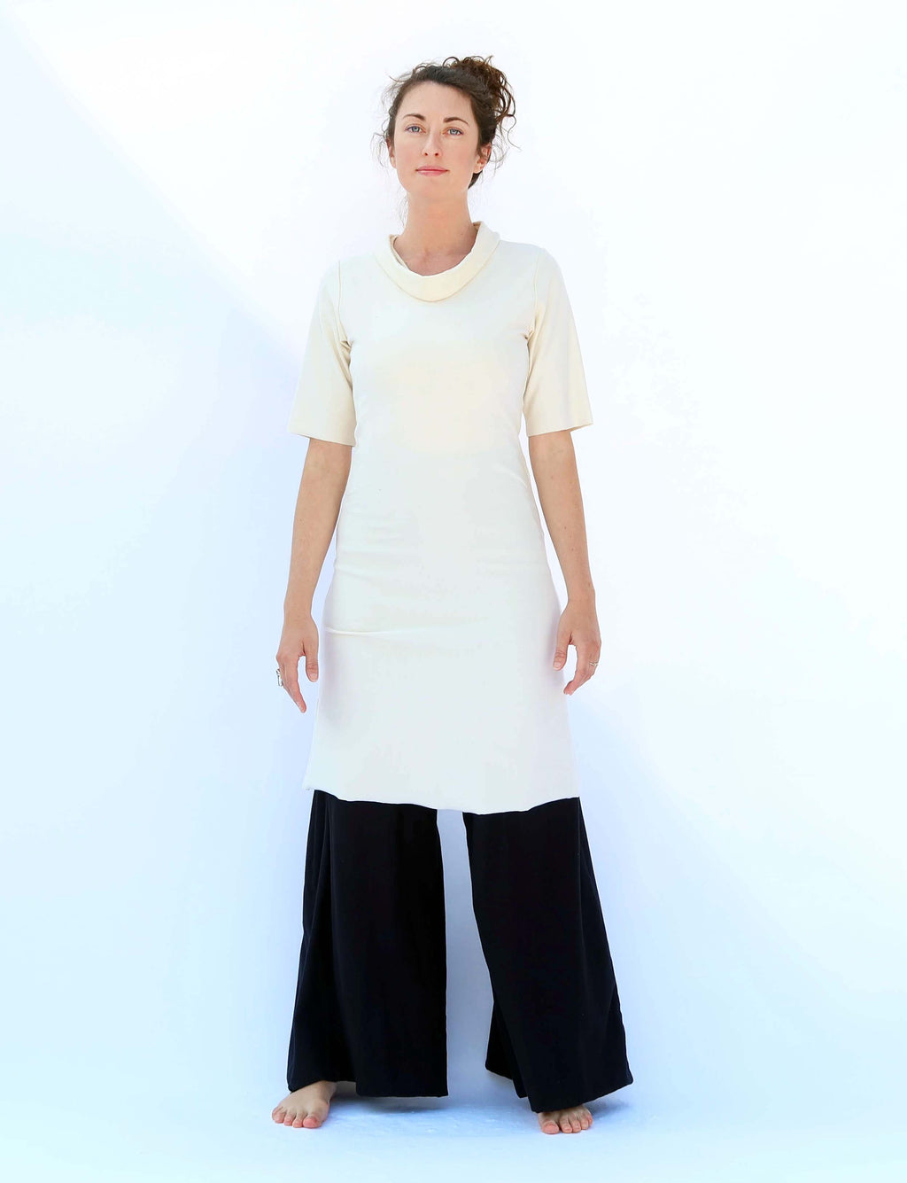 Low Cowl Simplicity Short Dress – Gaia Conceptions