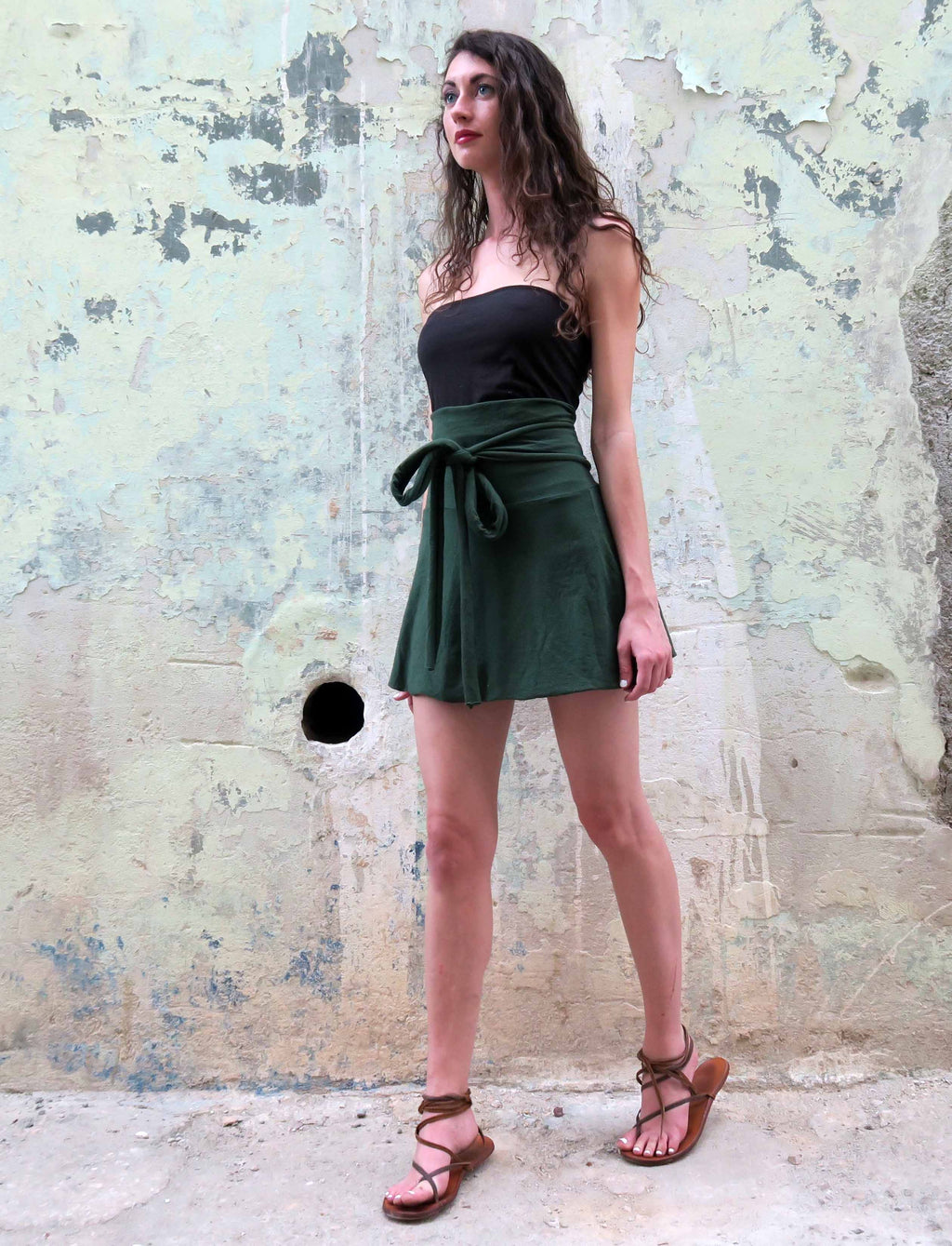 Wide Belted Simplicity Mini Skirt – Gaia Conceptions