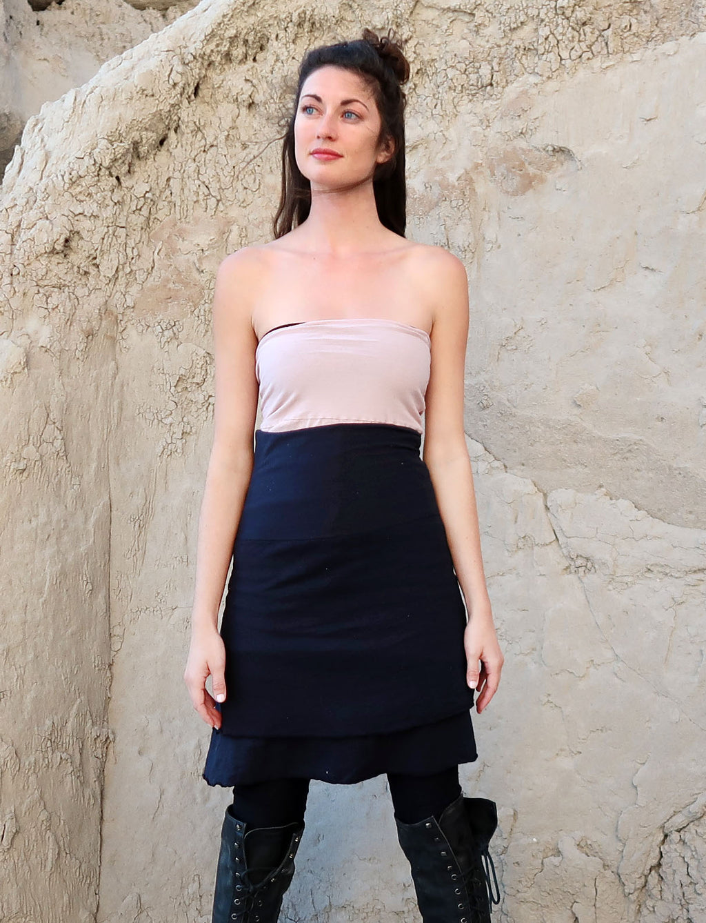 Double Layer Simplicity Short Skirt – Gaia Conceptions