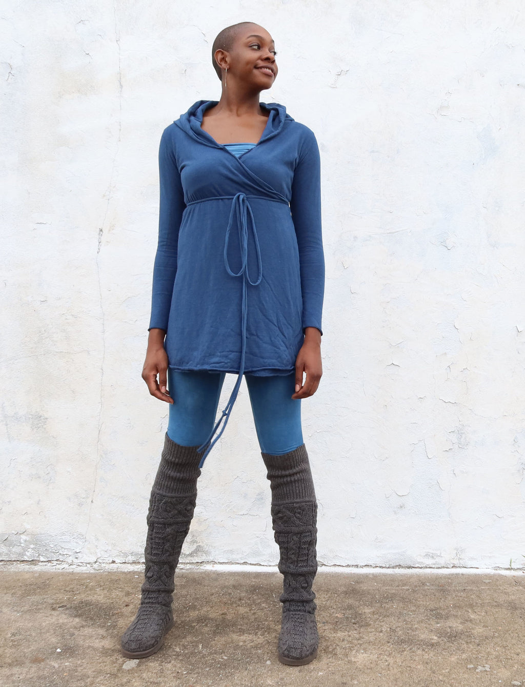 Hooded Wrap Tunic – Gaia Conceptions