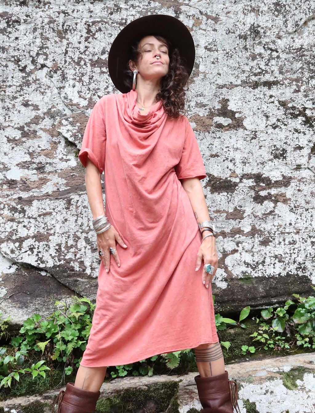 Kundalini Simplicity Below Knee Dress – Gaia Conceptions