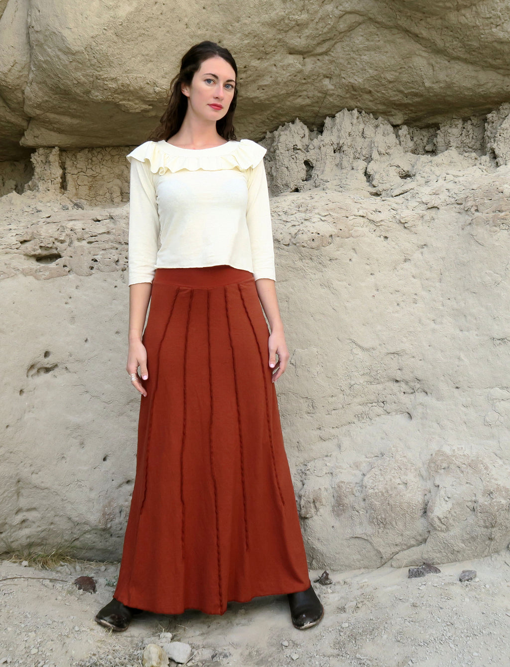 Lovely Day Wanderer Long Skirt – Gaia Conceptions