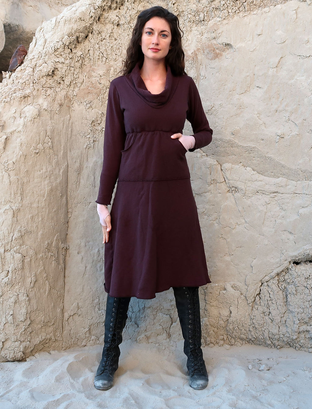Many Moons Kangaroo Empire Simplicity Below Knee Dress – Gaia Conceptions